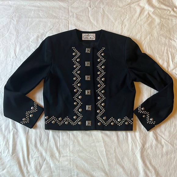 Scully by Marsha Wright | Jackets & Coats | Vintage Scully By Marsha Wright Western Jacket Black ...